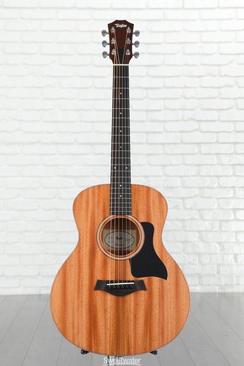 Taylor GS Mini Mahogany Acoustic Guitar - Natural with Black Pickguard ...