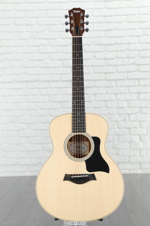 Taylor GS Mini Rosewood Acoustic Guitar - Natural with Black Pickguard ...