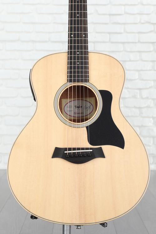 Taylor GS Mini-e Rosewood Acoustic-Electric Guitar - Natural with Black ...
