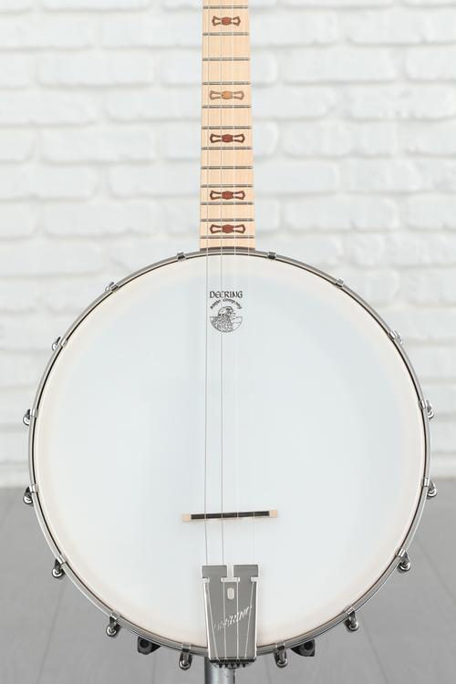 Deering Goodtime 17-fret Open-back 4-string Tenor Banjo - Blonde Satin ...