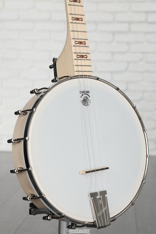 Deering Goodtime 19-fret Open-back 4-string Tenor Banjo - Blonde Satin ...