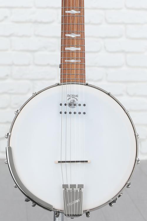 Deering Goodtime Six Acoustic-electric Open-back 6-string Banjo ...