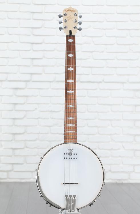 Deering Goodtime Six Acoustic-electric Open-back 6-string Banjo ...