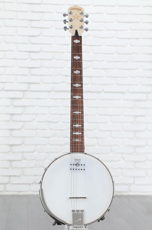 Deering Goodtime Six Acoustic-electric Open-back 6-string Banjo ...