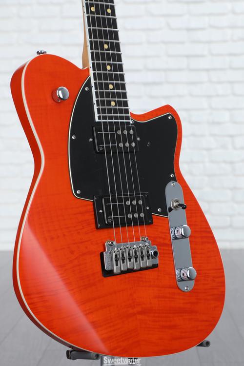 Reverend Reeves Gabrels Signature Electric Guitar - Rock Orange ...