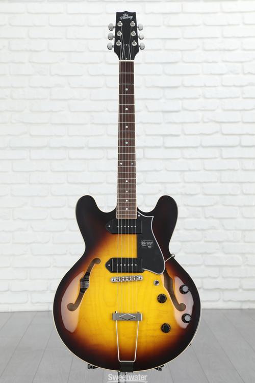 Heritage Standard H-530 Hollowbody Electric Guitar - Original Sunburst | Sweetwater