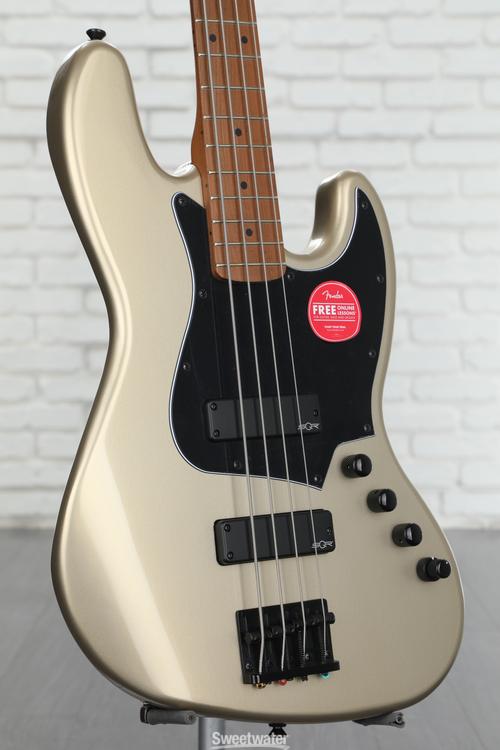 Squier Contemporary Active Jazz Bass HH - Shoreline Gold | Sweetwater