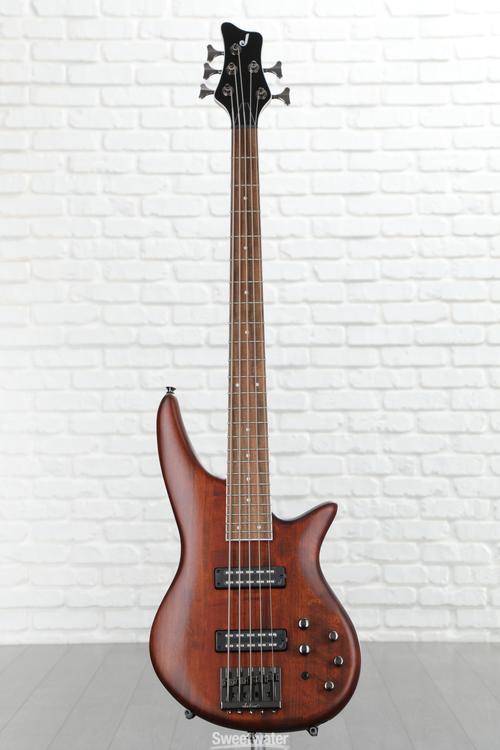 Jackson Spectra JS3V Bass Guitar - Walnut Stain | Sweetwater