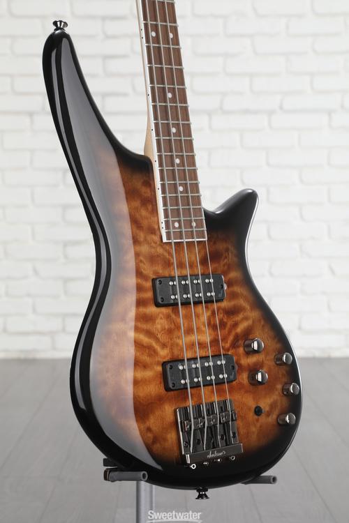 Jackson Spectra JS3Q Bass Guitar - Dark Sunburst | Sweetwater