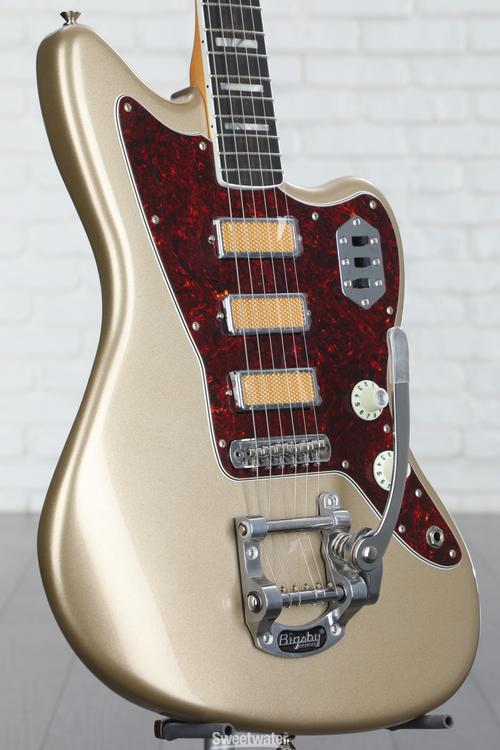 Fender Gold Foil Jazzmaster Electric Guitar - Shoreline Gold | Sweetwater
