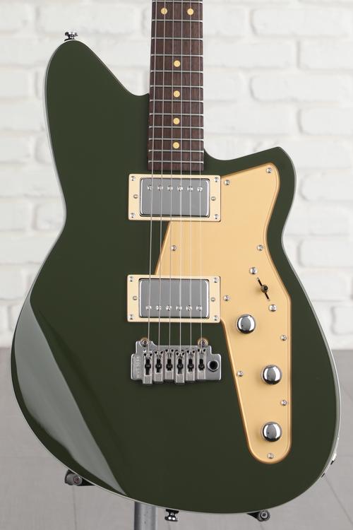 Reverend Jetstream HB Solidbody Electric Guitar - Army Green, Rosewood ...