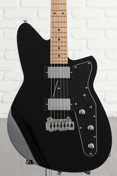 Reverend Jetstream HB Solidbody Electric Guitar - Midnight Black, Maple ...
