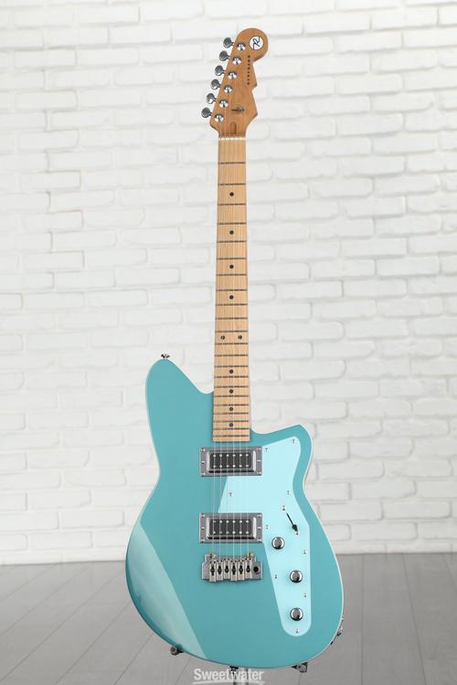 Reverend Jetstream RB Electric Guitar - Deep Sea Blue | Sweetwater