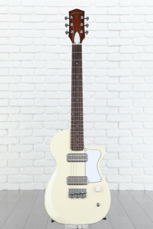 Harmony Juno Electric Guitar - Pearl White with Rosewood Fingerboard ...