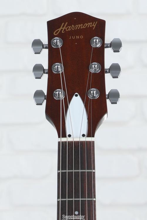 Harmony Juno Electric Guitar - Pearl White with Rosewood Fingerboard ...