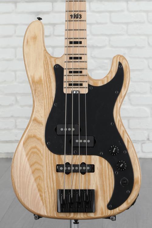 Schecter Justin Beck P-4 Signature Bass Guitar - Natural | Sweetwater