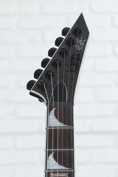 ESP LTD KH-V Kirk Hammett Signature Electric Guitar - Black Sparkle ...