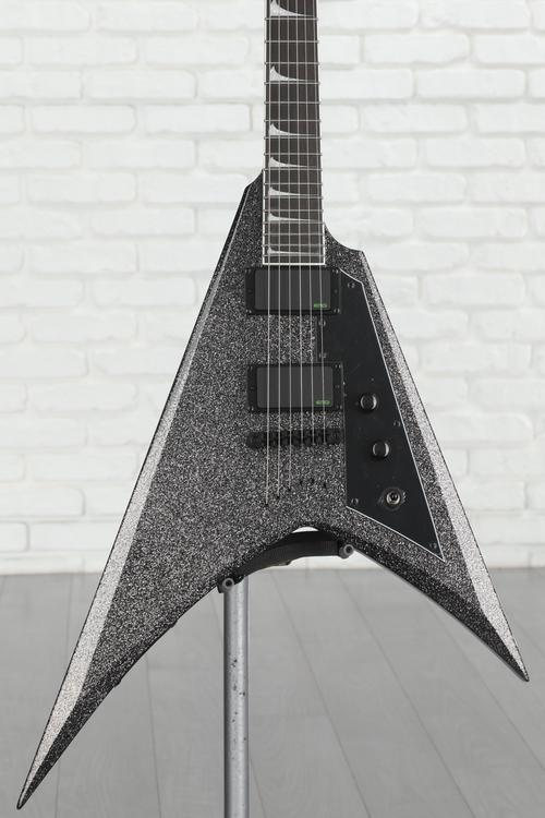 ESP LTD KH-V Kirk Hammett Signature Electric Guitar - Black Sparkle ...