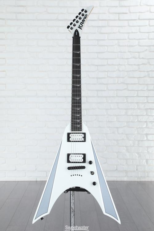 Kramer Nite-V Plus Electric Guitar - Alpine White | Sweetwater