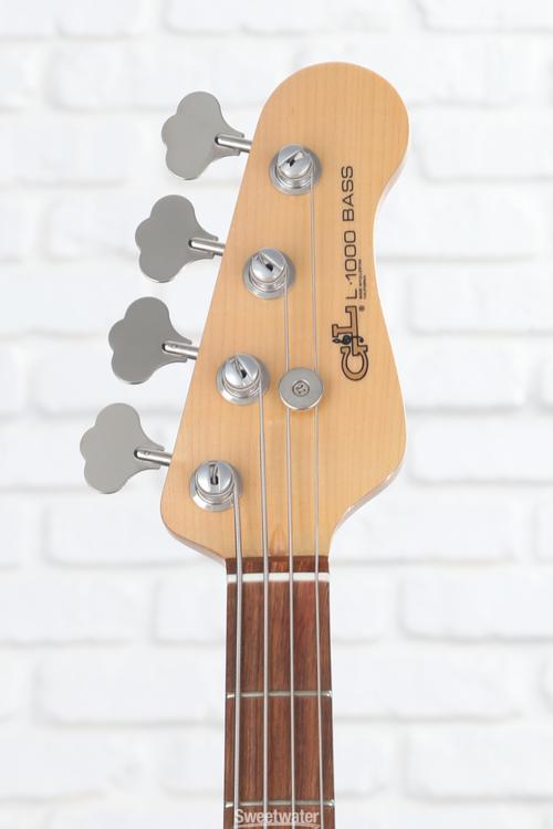 G&L CLF Research L-1000 Bass Guitar - Old School Tobacco Sunburst ...
