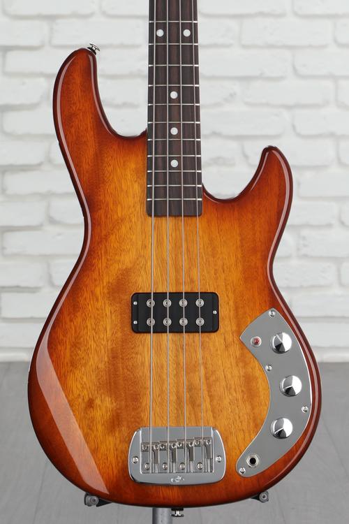 G&L CLF Research L-1000 Bass Guitar - Old School Tobacco Sunburst ...