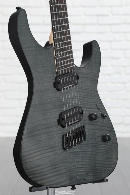 ESP LTD M-1000 Multi-Scale - See Thru Black Satin | Sweetwater