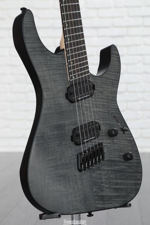 ESP LTD M-1000 Multi-Scale - See Thru Black Satin | Sweetwater