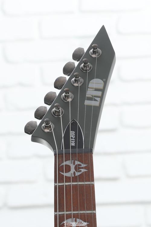 ESP LTD MAX-200 RPR Electric Guitar - Military Green Satin | Sweetwater