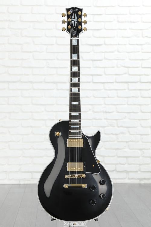 Gibson Custom Made to Measure Les Paul Custom Electric Guitar - Ebony ...