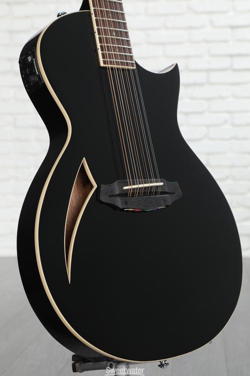 ESP LTD TL-12 12-string Acoustic-electric Guitar - Black | Sweetwater