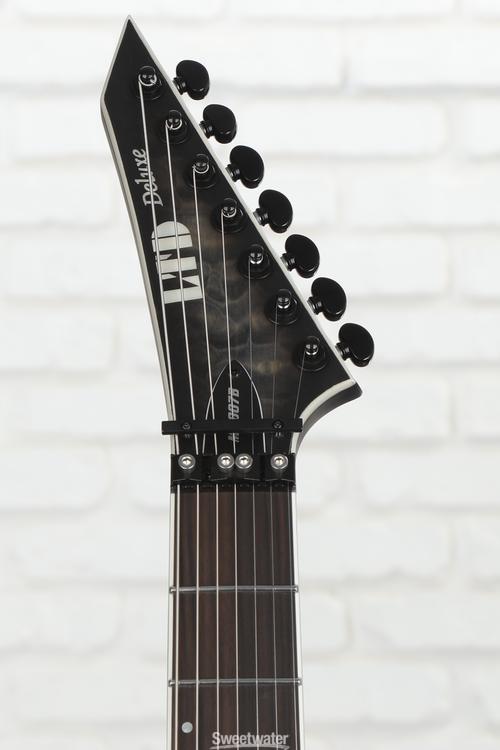 ESP LTD M-1007B 7-string Baritone Electric Guitar - Charcoal Burst ...