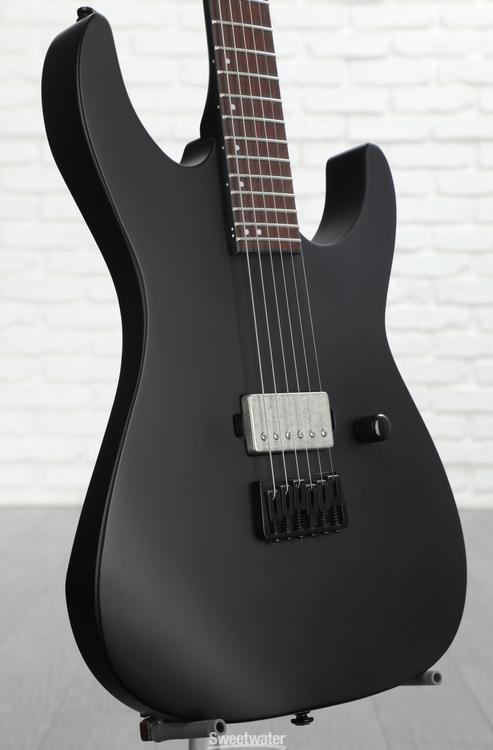 ESP LTD M-201 HT Electric Guitar - Black Satin | Sweetwater