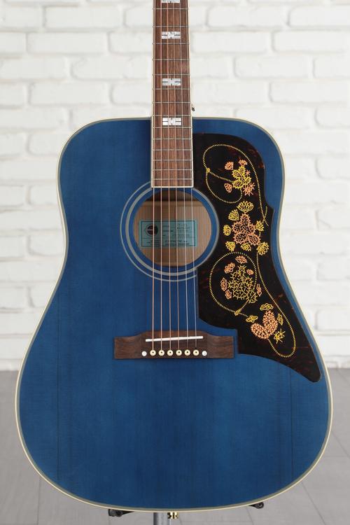 Epiphone Masterbilt Frontier Acoustic-electric Guitar - Aged Viper Blue ...