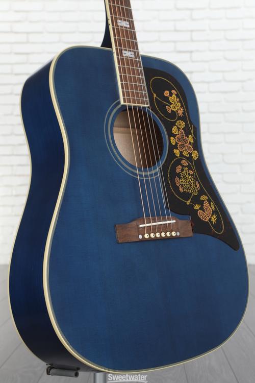 Epiphone Masterbilt Frontier Acoustic-electric Guitar - Aged Viper Blue ...