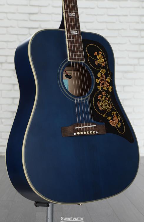 Epiphone Masterbilt Frontier Acoustic-electric Guitar - Aged Viper Blue ...