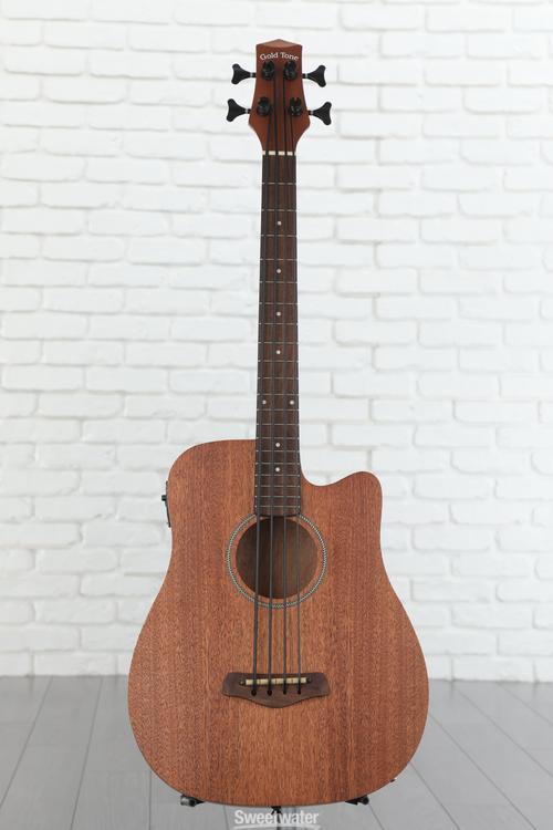 Gold Tone M-Bass25 25-inch Scale Acoustic-electric MicroBass - Natural ...