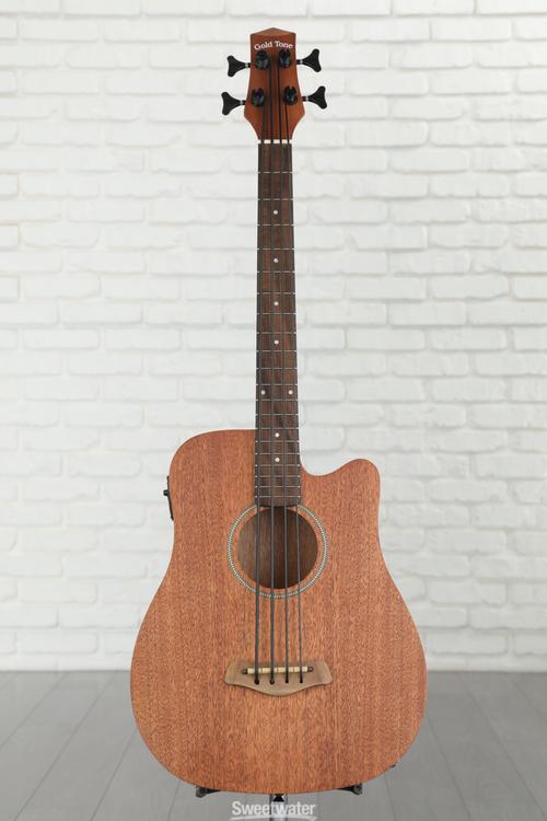 Gold Tone M-Bass25 25-inch Scale Acoustic-electric MicroBass - Natural ...