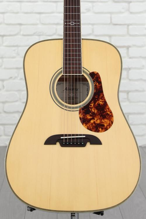 Alvarez MD60 Herringbone Acoustic Guitar - Natural | Sweetwater