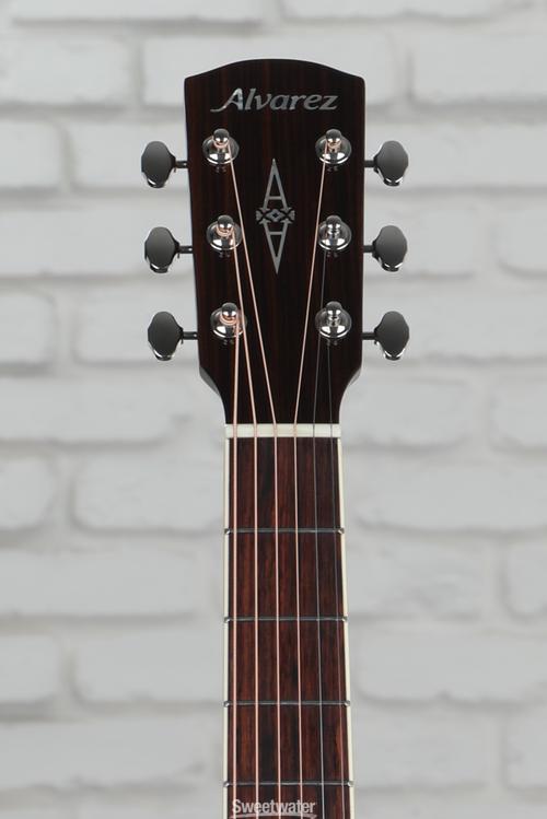 Alvarez MD60e Herringbone Acoustic-electric Guitar - Natural | Sweetwater