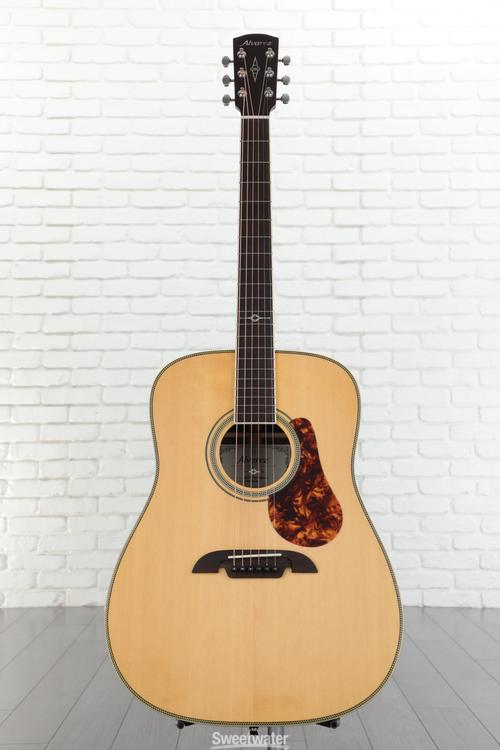 Alvarez MD70 Herringbone Acoustic Guitar - Natural | Sweetwater