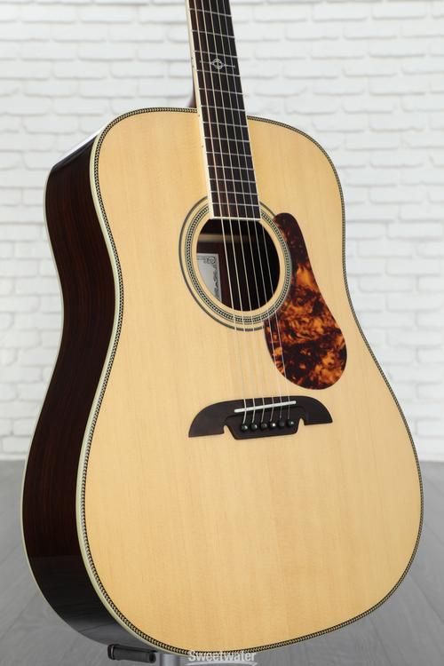 Alvarez MD70 Herringbone Acoustic Guitar - Natural | Sweetwater