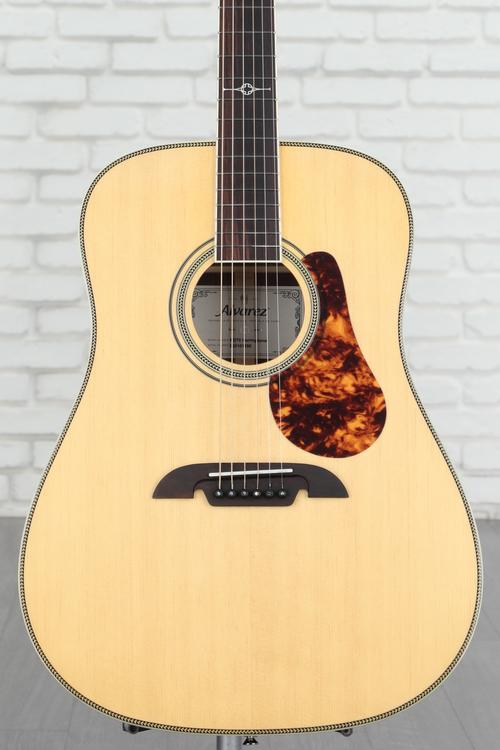 Alvarez MD70 Herringbone Acoustic Guitar - Natural | Sweetwater