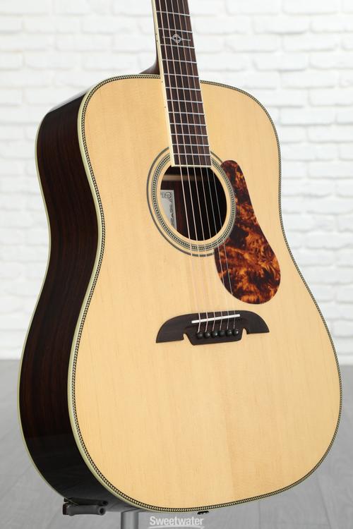 Alvarez MD70 Herringbone Acoustic Guitar - Natural | Sweetwater