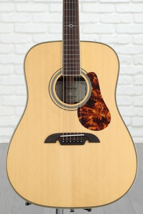 Alvarez MD70 Herringbone Acoustic Guitar - Natural | Sweetwater