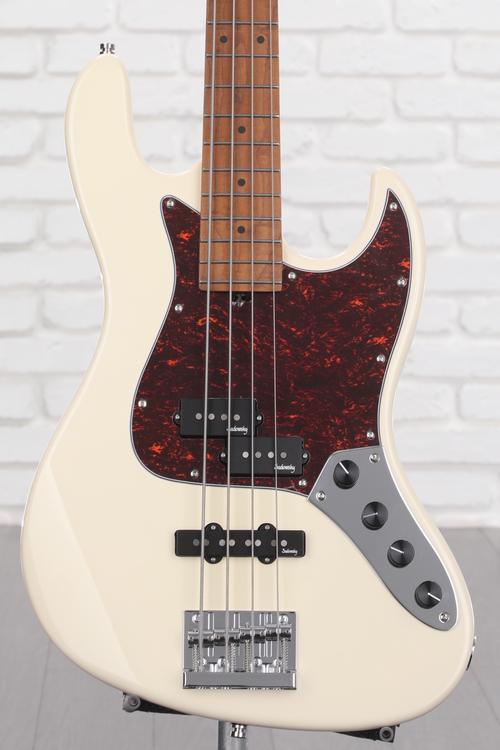 Sadowsky MetroExpress 21-fret Hybrid PJ 4-string Bass - Olympic White ...