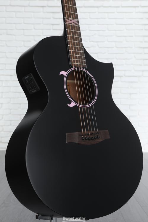 Schecter Machine Gun Kelly Acoustic-electric Guitar - Satin Black ...