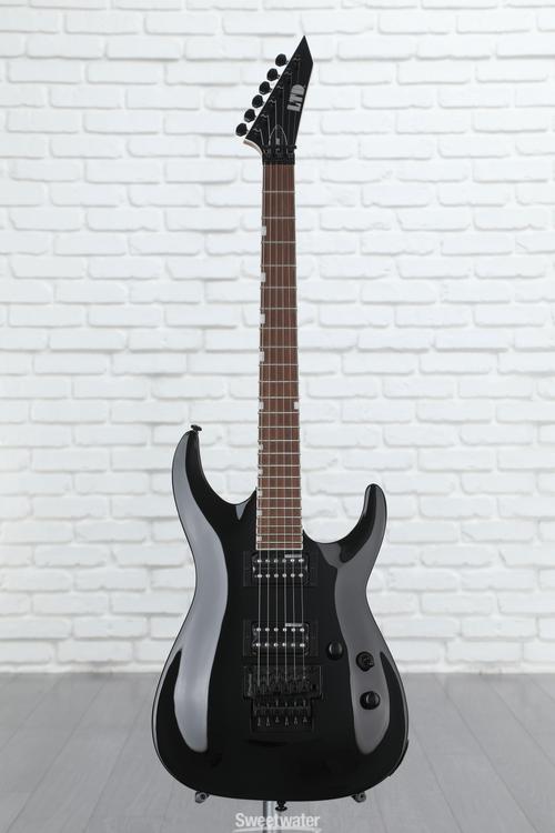 ESP LTD MH-200 Solidbody Electric Guitar - Black | Sweetwater