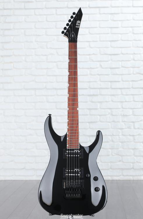 ESP LTD MH-200 Solidbody Electric Guitar - Black | Sweetwater