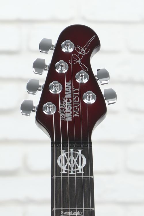 Ernie Ball Music Man John Petrucci Majesty Electric Guitar - Oxblood ...