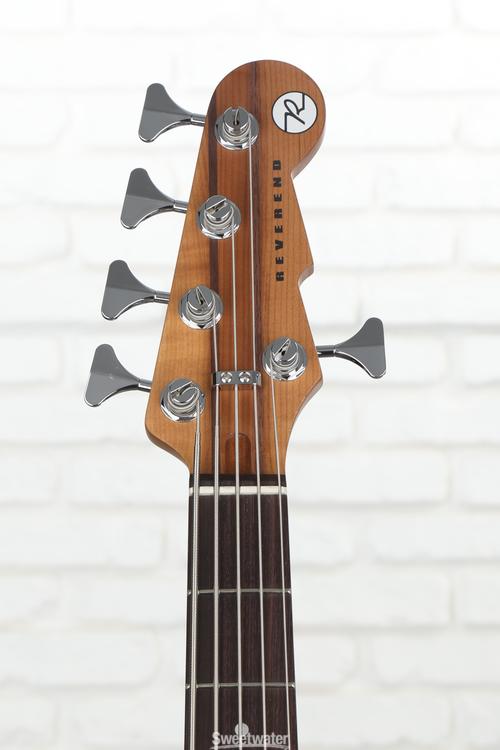 Reverend Mercalli 5 5-string Bass Guitar - Periwinkle Burst | Sweetwater